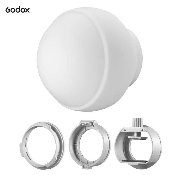 Godox ML-CD15 Diffuser Dome Kit with 3 Adapters for Photography Light ...