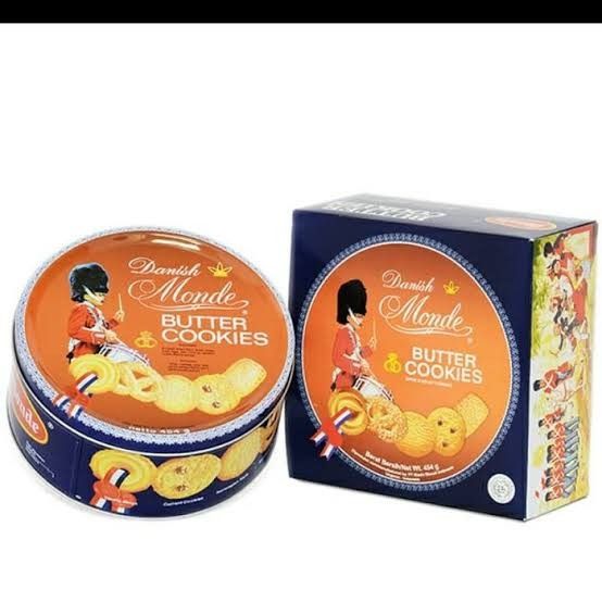 Monde Danish Biru kecil/roti kaleng | Lazada Indonesia