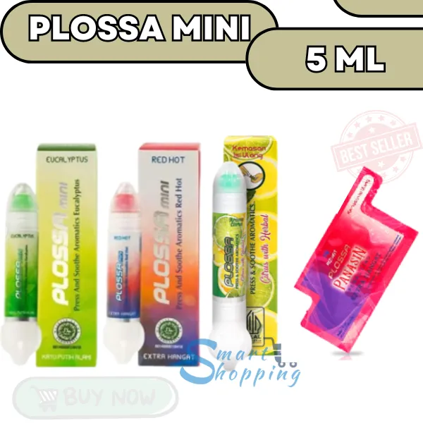 PLOSSA MINI 5 ML / ROLL ON / MINYAK ANGIN | Lazada Indonesia