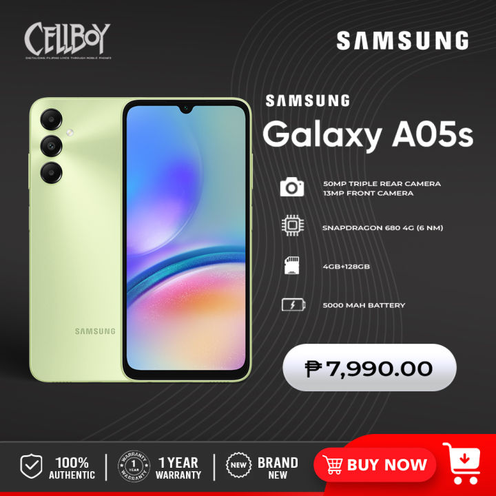 Samsung Galaxy A05s 4Gb+128Gb | Lazada PH