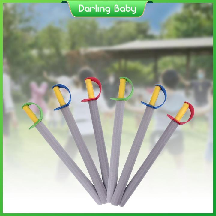Darling Baby 6Pcs Foam Swords Fake Swords for Birthday Supplies Parties ...