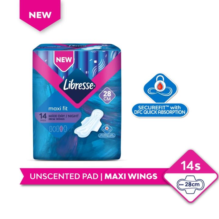 LIBRESSE Maxi Wing 28cm 14s | Lazada