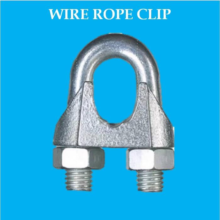 Wire Rope Clip Steel Clip Cable Wire GI Cable U Clamps Saddle Wire Rope ...