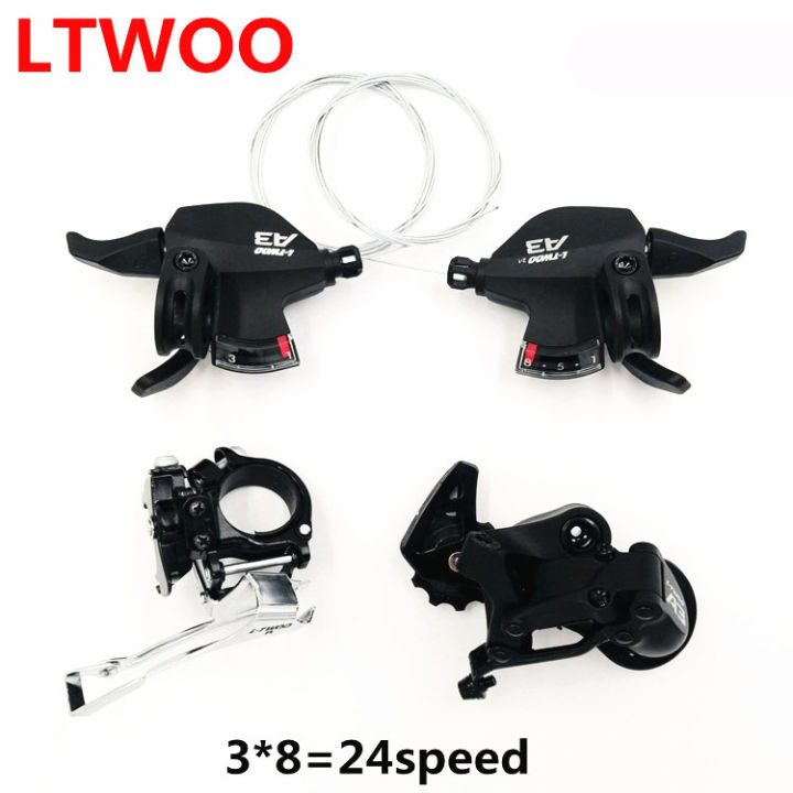 【Freebie chian】LTWOO Groupset shifter 8 speed MTB A3 RD 8 speed ...