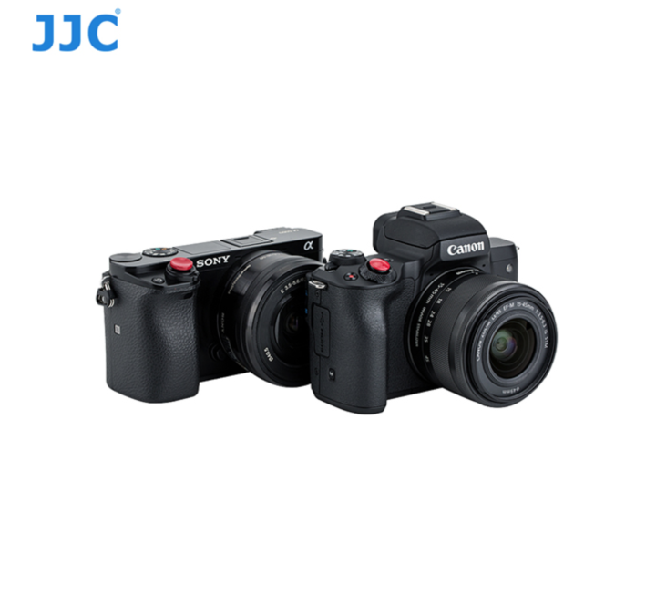 ปุ่มชัตเตอร์แบบแปะกาว JJC 11mm มี3สี6แบบให้เลือก ️ Soft release shutter ...