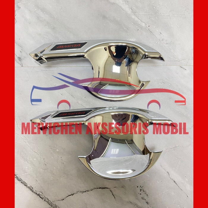 Super Murah COVER OUTER HANDLE MANGKOK PINTU MOBIL ALL NEW AVANZA 2021 2022 CHROME Terbatas ...