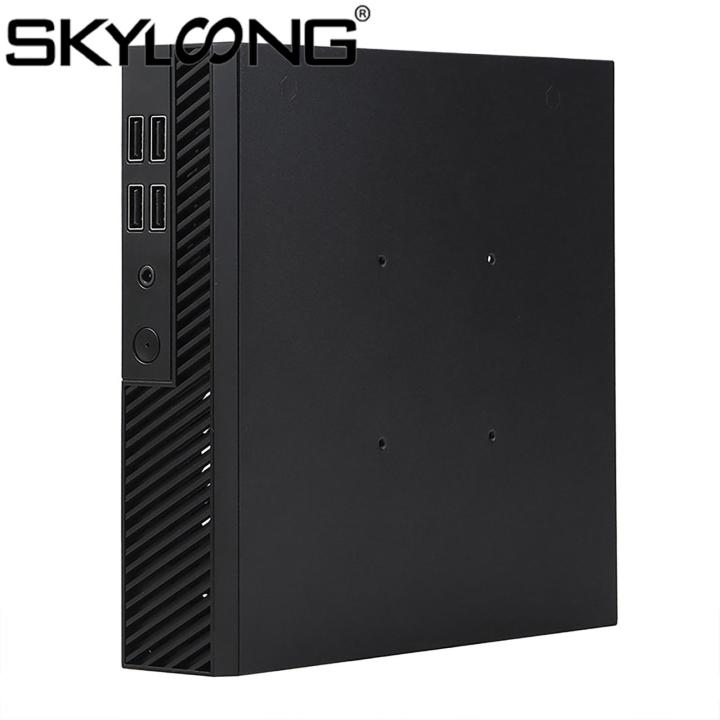 Skyloong Thin Computer Case Compact Mini Itx Computer Case with Vesa ...
