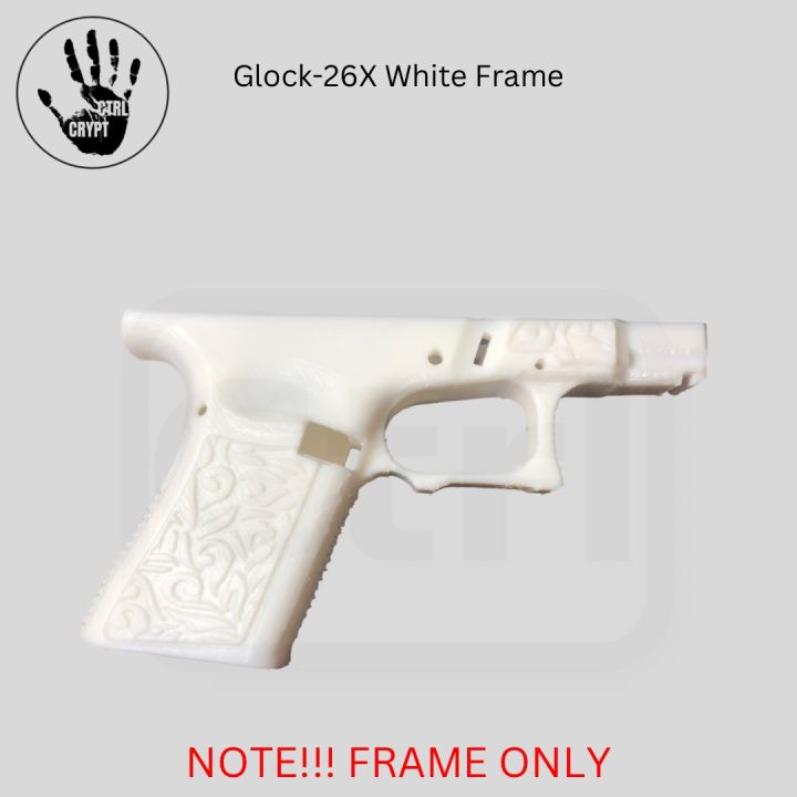 (PY2A) Glock-26X White Frame (Lightweight) | Lazada PH
