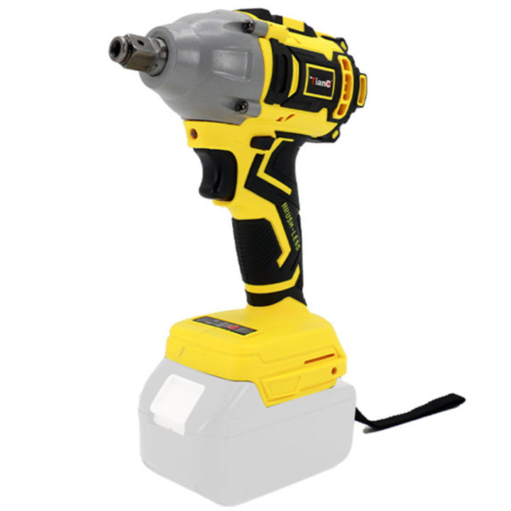 Electric Impact Wrench 460N.M High Torque 1/2 Socket Brushless Wrench ...