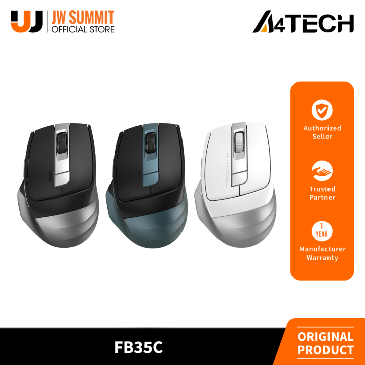 A4Tech FB35C 2000 DPI Dual Mode Rechargeable Optical Wireless Mouse | Lazada PH