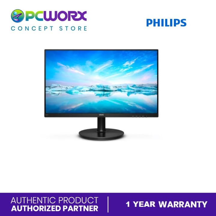 Philips 241V8/71 23.8" IPS 1920x1080 VGA HDMI VESA mount Monitor | 23 ...