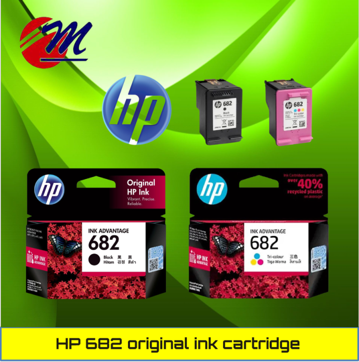 HP 682 Original Ink Advantage Cartridge | Lazada