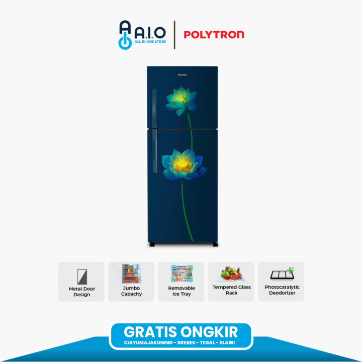 KULKAS 2 PINTU- POLYTRON - PRB 217LB | Lazada Indonesia