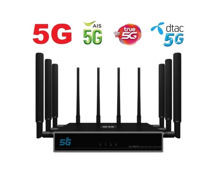 5G Wifi Router WiFi 6 รองรับ 5G True AIS DTAC 5G CPE WIFI Router With SIM Card Slot external ...