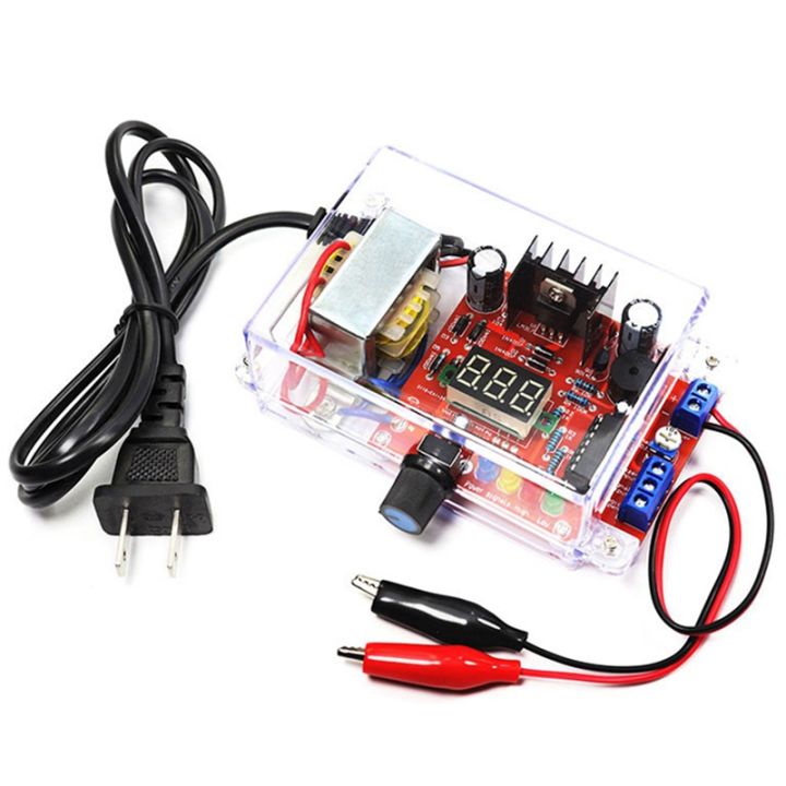 LM317 Adjustable Voltage Regulator DIY Kit to 1.25V-12.5V Step-Down Power Supply Module ...