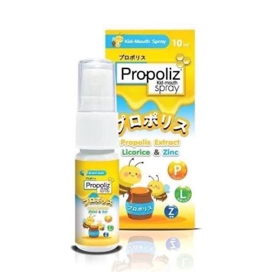 Propoliz kid-mouth spray (10 ml) พรอพโพลิส คิดส์-เม้าท์ สเปรย์ พ่นคอ ...