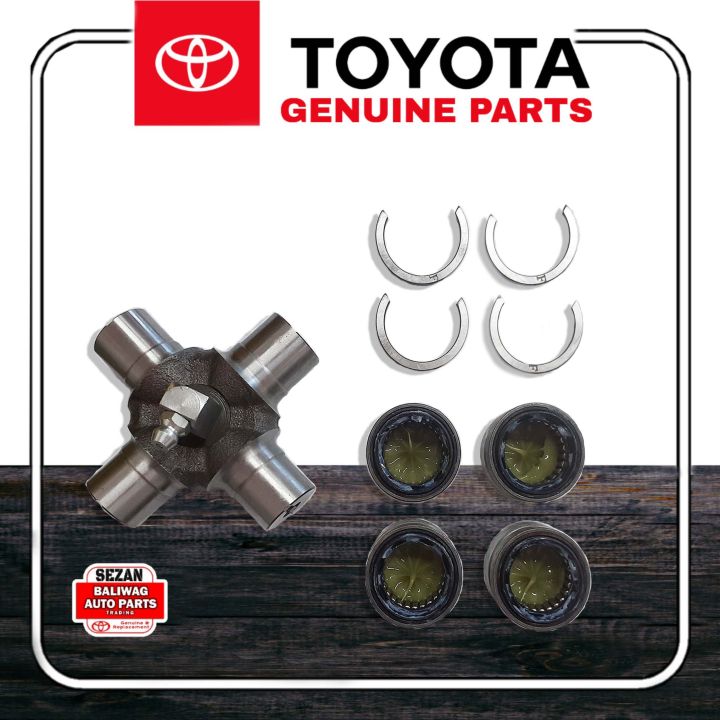 ORIGINAL TOYOTA FRONT PROPELLER SHAFT UNIVERSAL JOINT SPIDER KIT HIACE ...