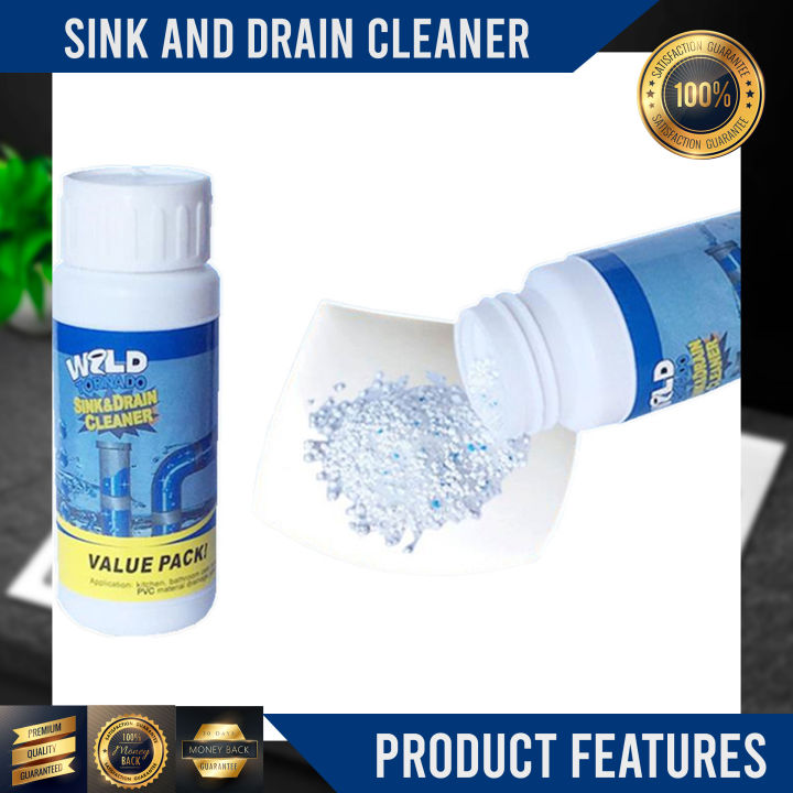 Household Wild Tornado Powerful Sink&Drain Cleaner Quick Foaming High ...