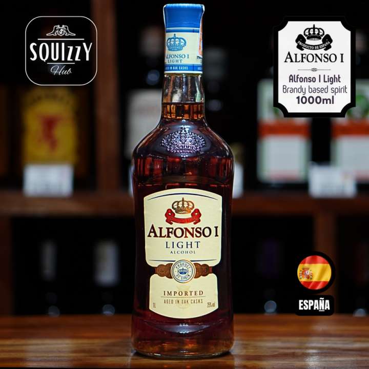 Alfonso I Light Brandy Alcohol 1 Liter | Lazada PH