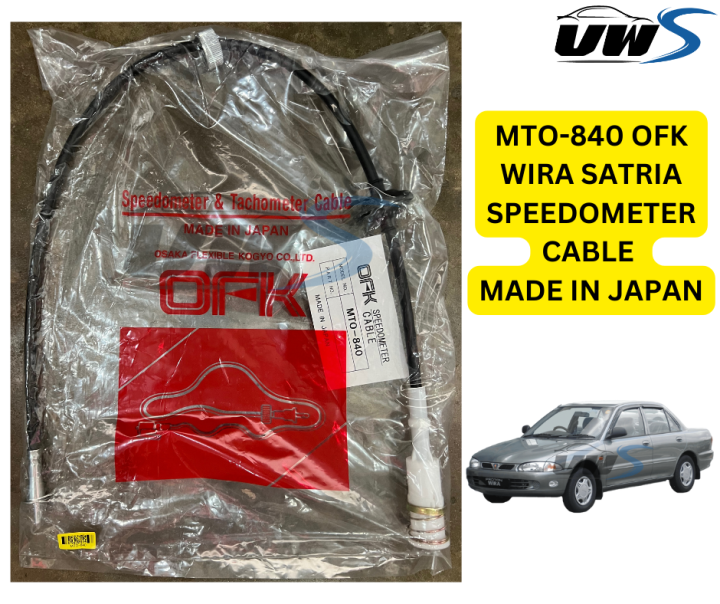 MTO-840 OFK WIRA SATRIA SPEEDOMETER CABLE MADE IN JAPAN | Lazada