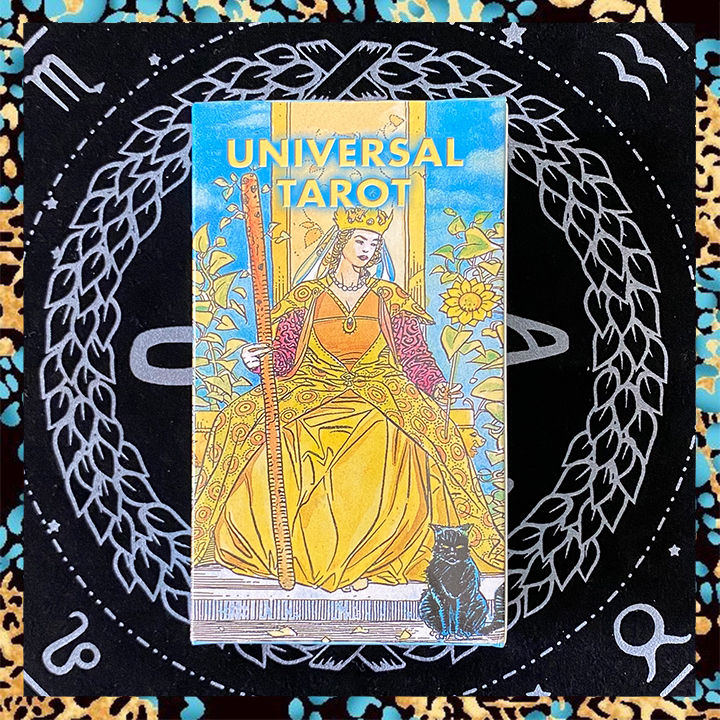 Universal Tarot Card Deck | with Paper Guide Book | Standard Big Size ...