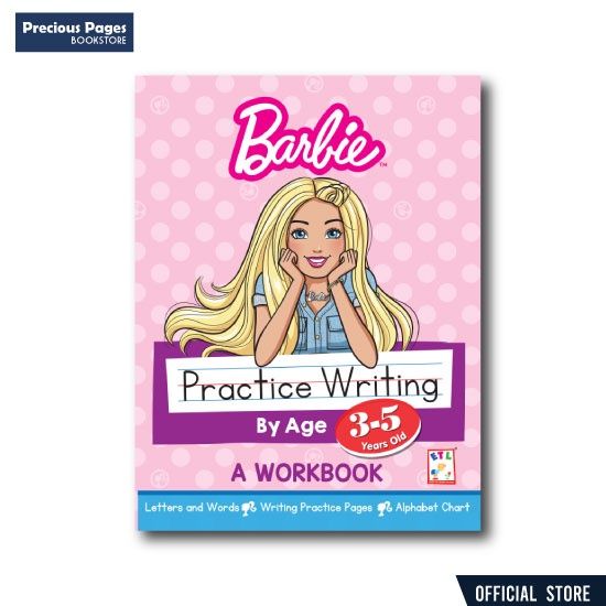 Barbie - Practice Writing By Age 3 -5 Years Old A Workbook | Lazada PH