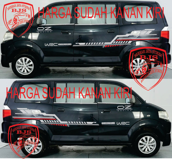 NEW Cutting stiker mobil suzuki apv terbaru sticker list apv grand max ...