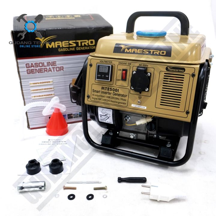 Genset Listrik 1400W 1500W MAESTRO MT2500I MT2800I 4 Tak / Power ...