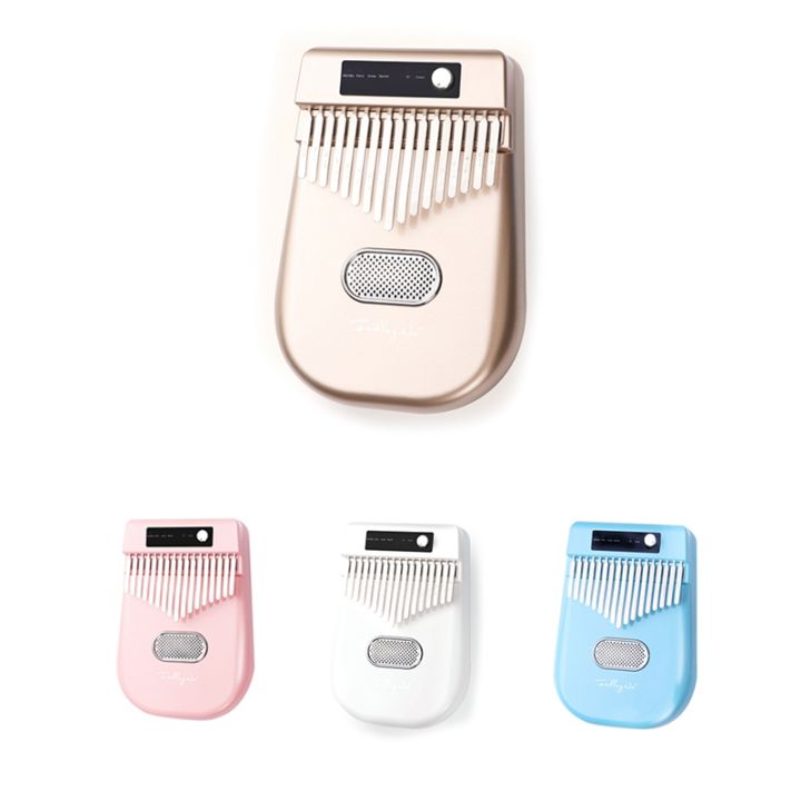 Electric Kalimba 17 Keys Thumb Piano 4 Kinds of Timbre BT Connetion ...