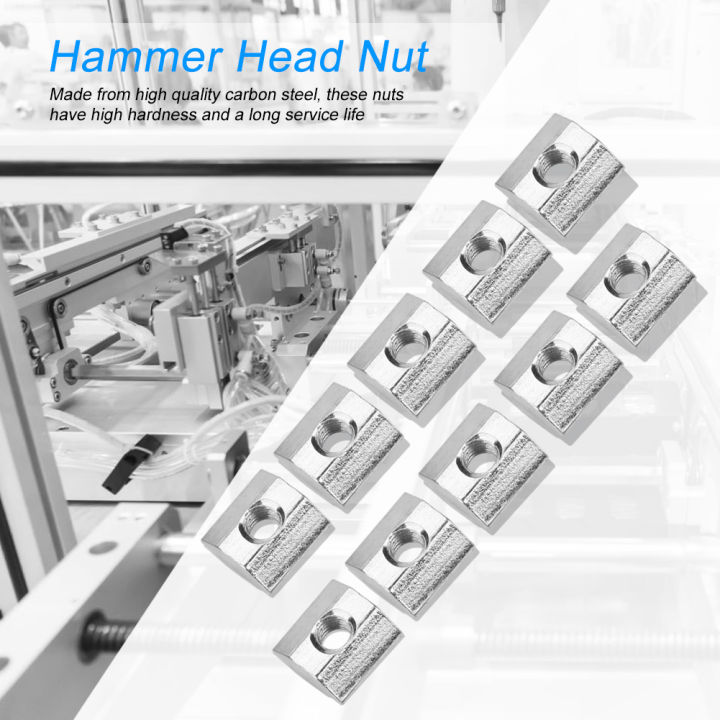 Carbon Steel Sliding T Slot NUT M3x10 x 5 Aluminum Profile Accessories ...