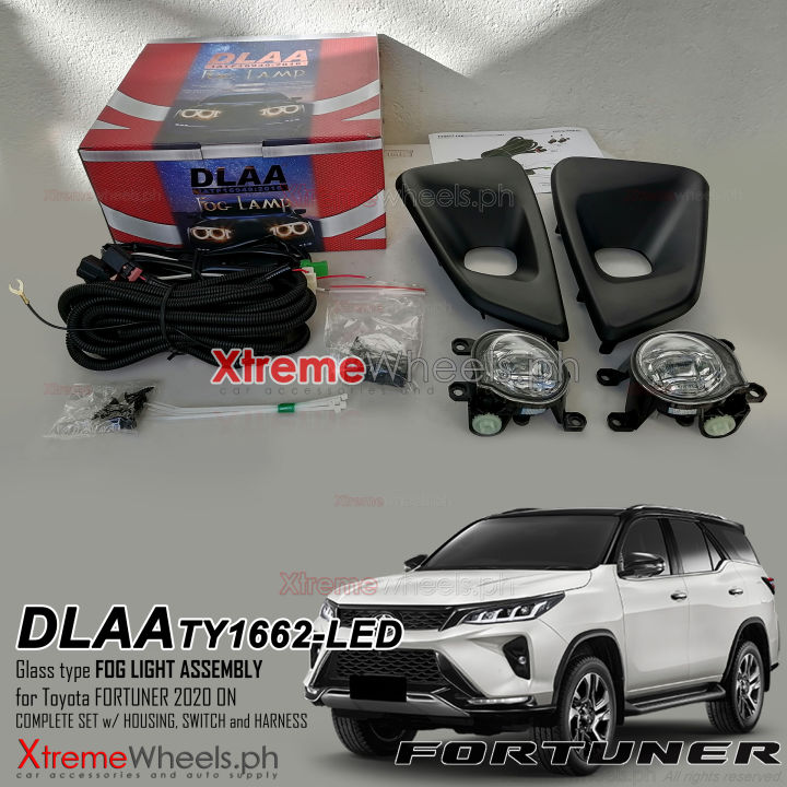Toyota Fortuner Legender 2021 to 2024 LED DLAA Fog Light Assembly / Foglight | Lazada PH