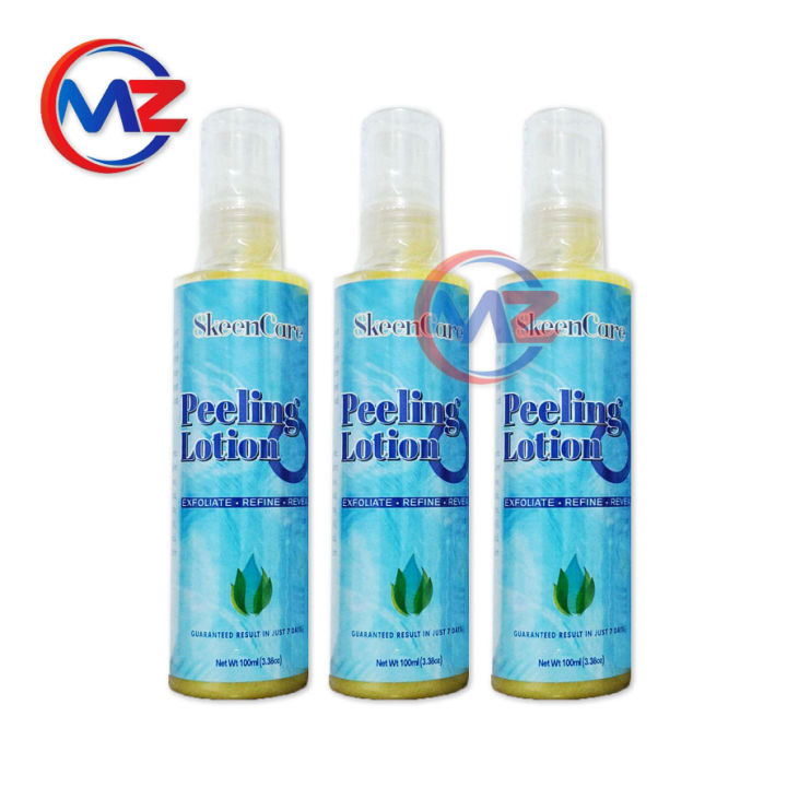 ( SET OF 3 ) Peeling Lotion Extra Strength SkeenCare New Label Same ...