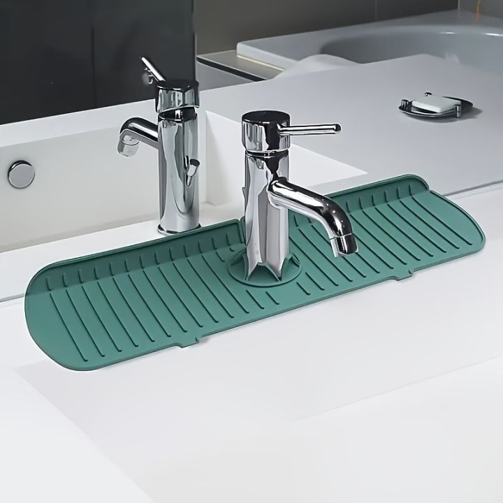 1pcSilicone saliran mat, dapur keran splash bukti mat, pelbagai fungsi ... 1pcSilicone saliran mat, dapur keran splash bukti mat, pelbagai fungsi ...