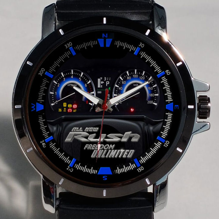 Jam Tangan Custom Toyota Rush All New Rush Odometer TRD Sportivo ...