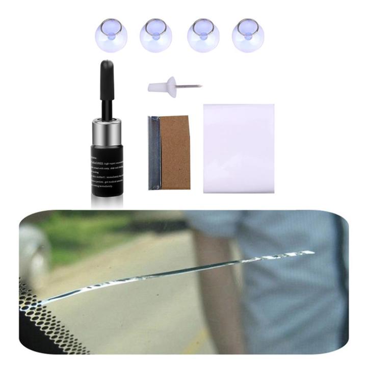 Car Cracked Glass Windscreen Repair Tool Kit Windshield Repair Kit DIY ...