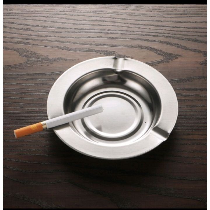 ASBAK ROKOK BAHAN STAINLESS STELL ANTI PENYOK| AKSESORIS DAN ...