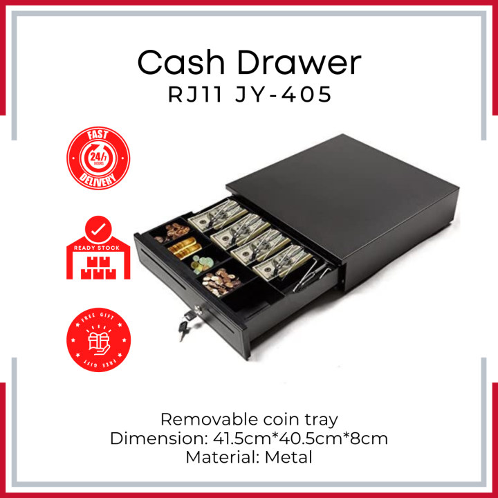 Cash Drawer RJ11 JY-405 Point of Sale ( POS ) System 收银箱 | Lazada