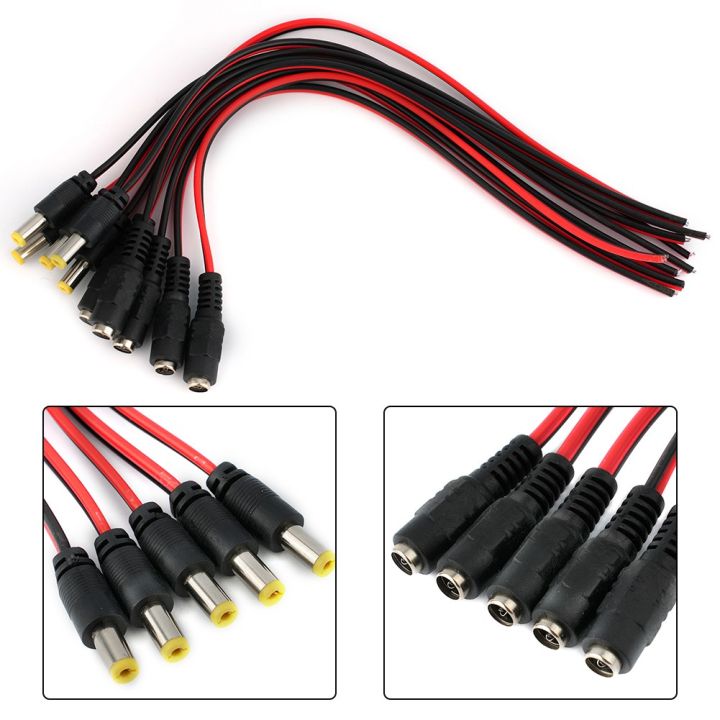 HOMETOOL 10PCS Male Female DC Power Connector Cable for High Power ...