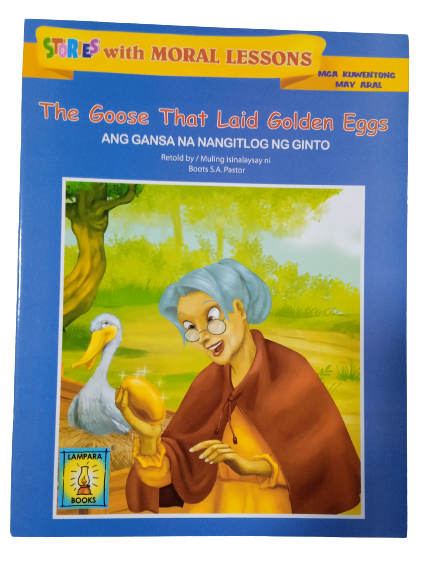 Stories With Moral Lessons: The Goose That Laid Golden Eggs by Boots S ...