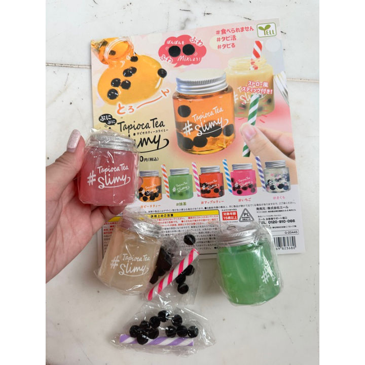 NEW slime tapioka slimy GACHAPON ORIGINAL JAPAN | Lazada Indonesia
