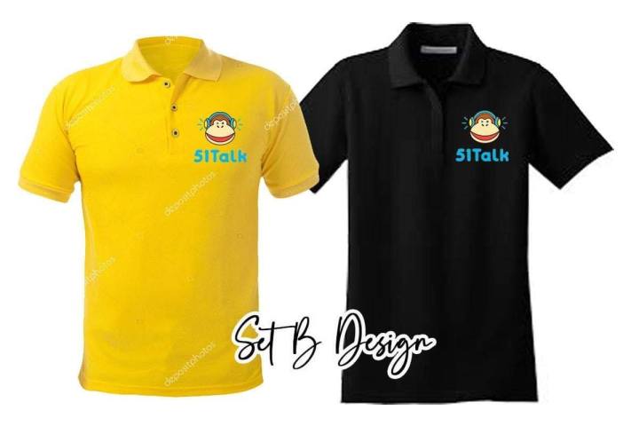 51talk polo shirt max design | Lazada PH