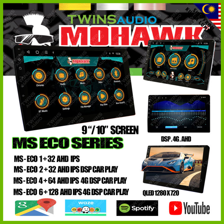Mohawk MS ECO Series Car Android Player AHD IPS Screen | Lazada