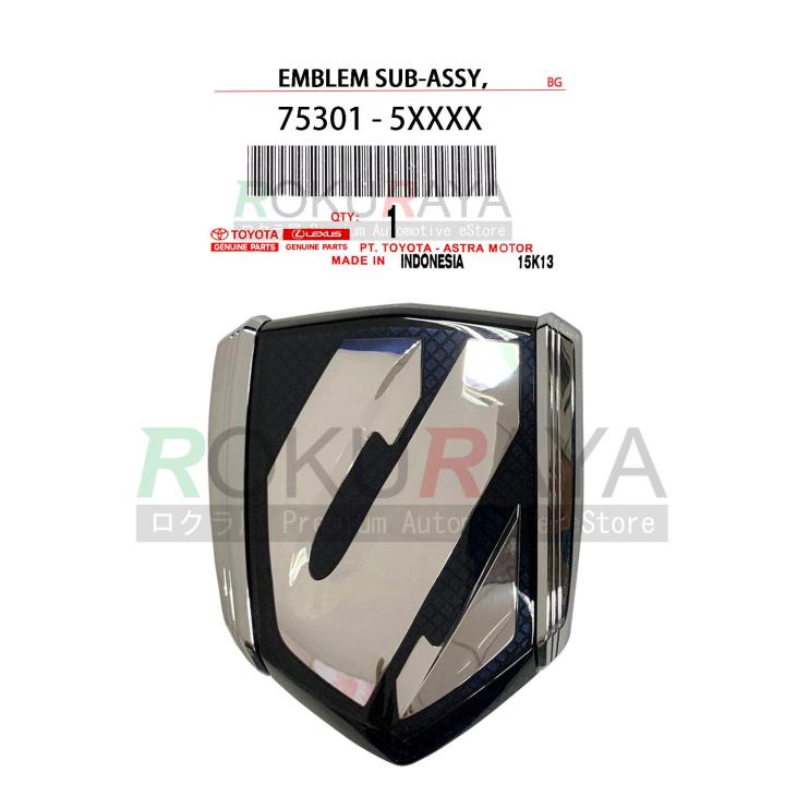 Toyota Alphard ANH10 First Model ONLY (EMBLEM SUB - ASSY) Original ...