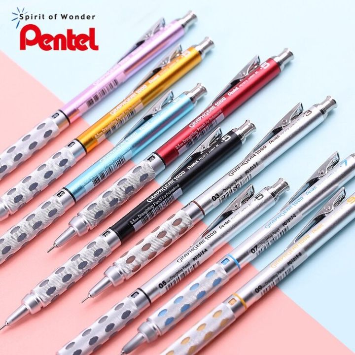 1Pc Pentel Graphgear 1000 Mechanical Drafting Pencil PG 1013/1015/1017 ...