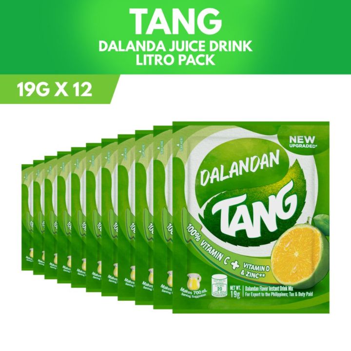 Tang Dalandan Litro Pack 19G - Pack of 12 | Lazada PH
