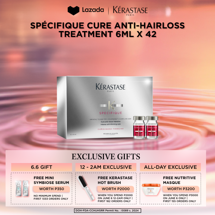 Kérastase Spécifique Cure Anti-Hairloss Treatment 6ml x 42 | Lazada PH