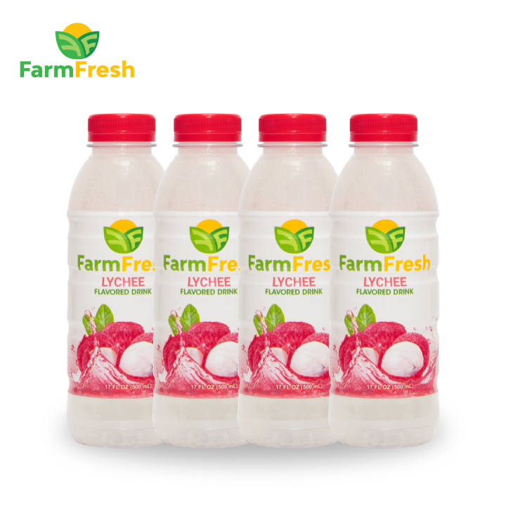 Farm Fresh Lychee Juice Drink 500ml - 4pcs | Lazada PH