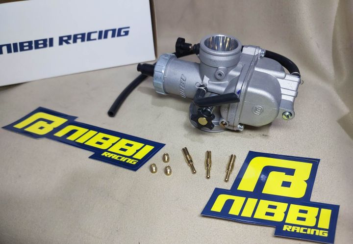 nibbi carburetor round slide with 28mm 26mm 24mm free slow jet and main ...