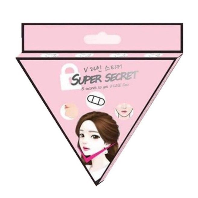 🔥 แท้💯%Super Secret ซุปเปอร์ ซีเครท สติ๊กเกอร์หน้าเรียว [ ลดราคากระหน่ำ ...
