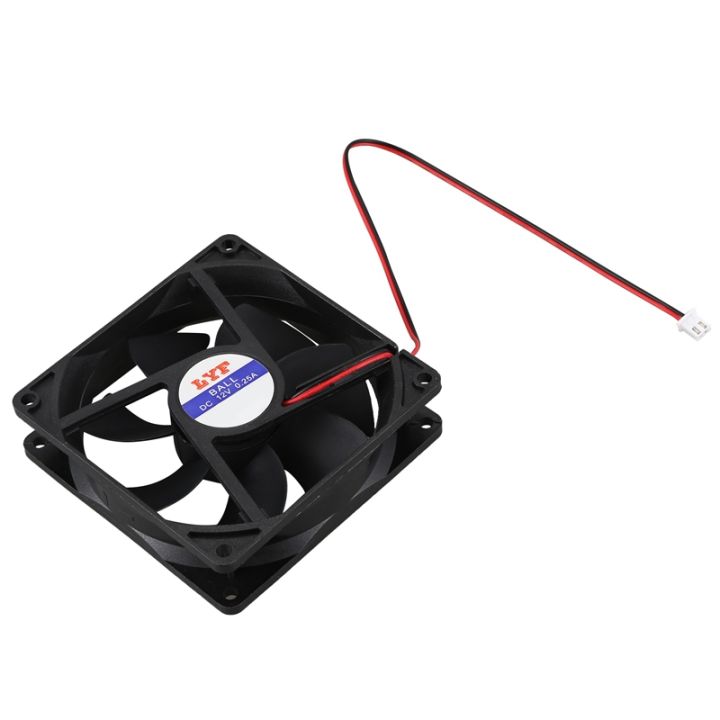 92mm x92mm x 25mm DC 12V 2Pin 65.01CFM Computer Case CPU Cooler Cooling Fan | Lazada PH